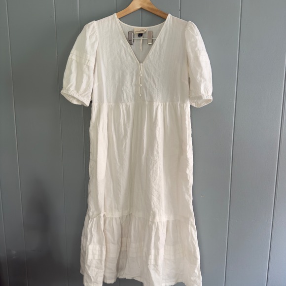 Universal Thread | Dresses | Universal Thread White Cotton Midi Dress ...